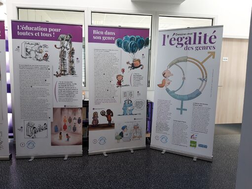 Exposition "Dessine moi l'égalité des genres" - Actualités du CDI ...